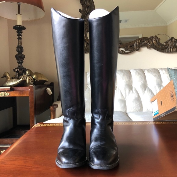 Ariat | Shoes | Ariat Maestro Pro Dress Boot Zip Black Calf Medium ...